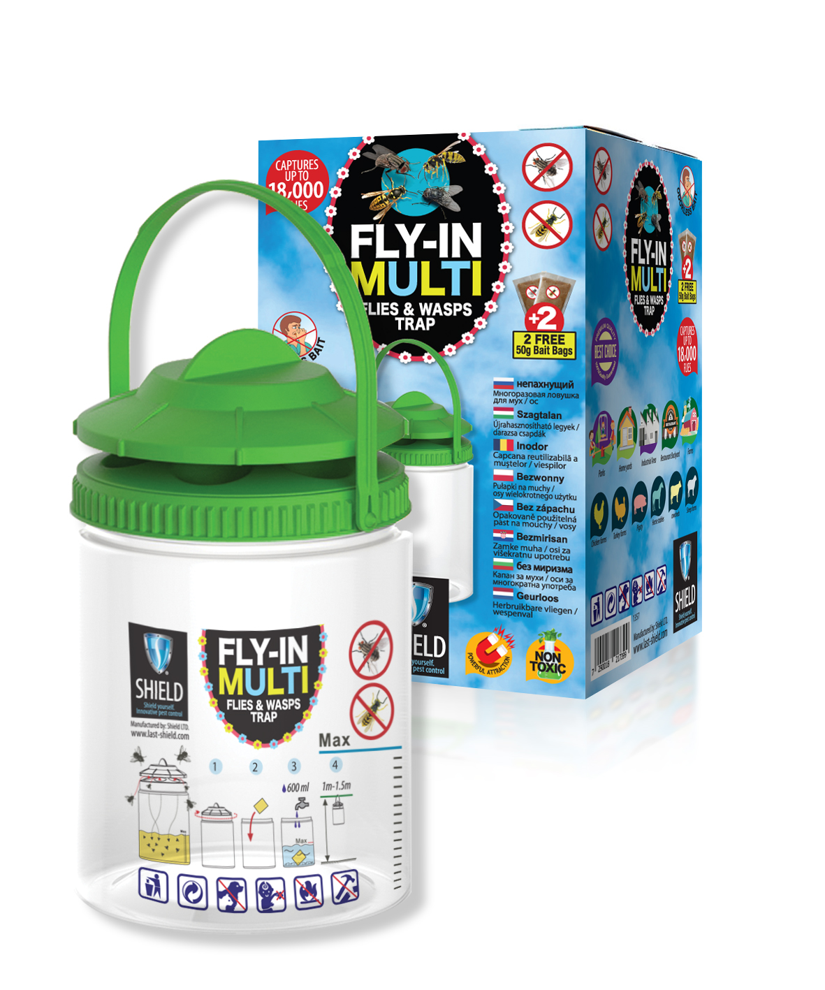 Multi Trap | SHIELD - Pest Control System